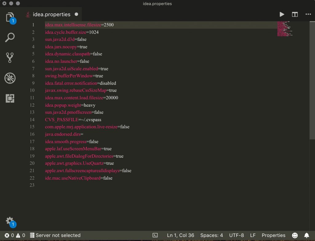 [Pycharm IDE]File size exceeds configured limit(2.5M). Code insight features are not available ...